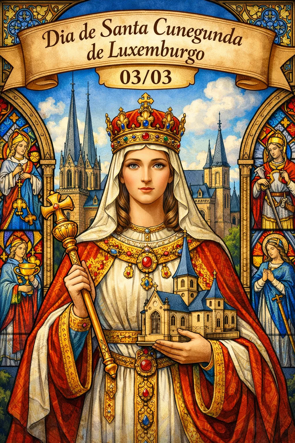 👑 3 de março – Dia de Santa Cunegunda de Luxemburgo - Meus Conteúdos